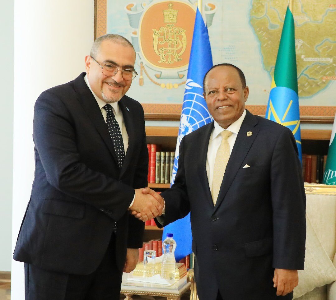 President Taye Bids Farewell to Outgoing UN Assistant Secretary-General ...
