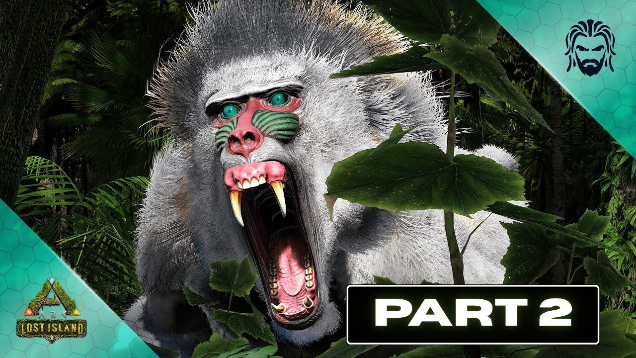 I Tamed my First Dinopithecus! - ARK Lost Island [DLC E6] Part 2