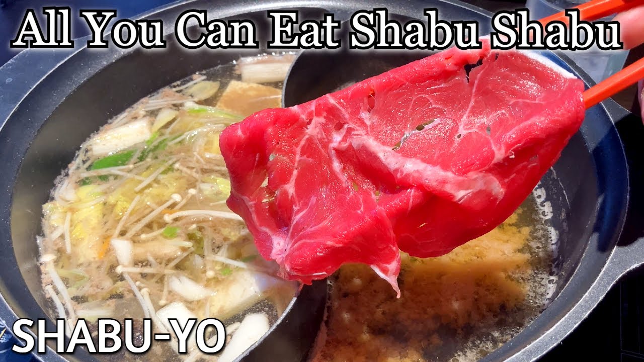 Premium All-You-Can-Eat Shabu-Shabu at Shabu-Yo in Shibuya, Tokyo