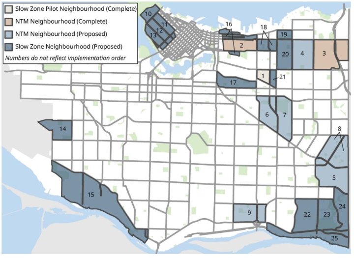 Vancouver green-lights 30 km/h speed limit on minor streets
