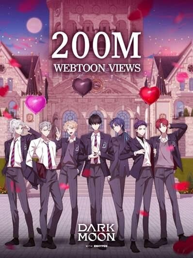 Webtoon 'Dark Moon: The Blood Altar' Featuring ENHYPEN Surpasses 200 Mln Views