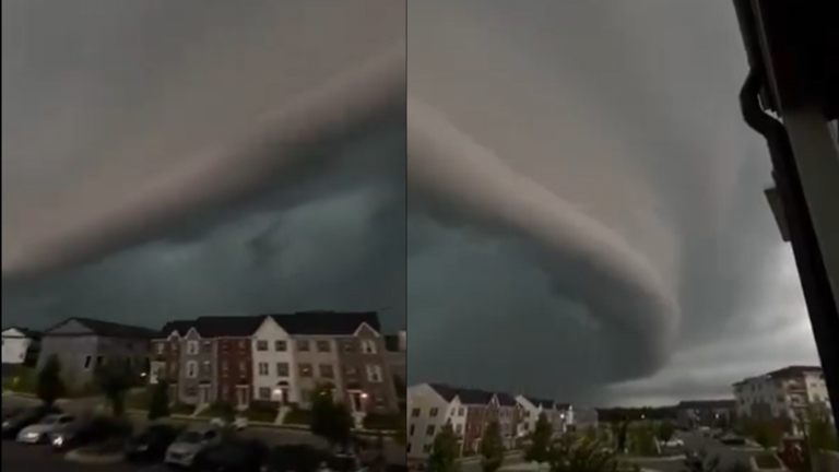 Watch: Viral video shows huge shelf cloud over Washington DC; thunderstorm alerts issued