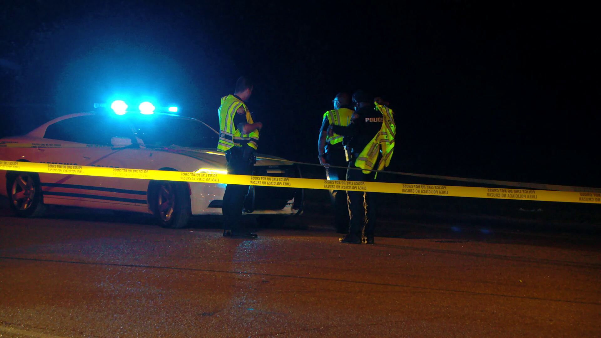 Driver loses control of wheel, causes pileup on Highway 385, police say