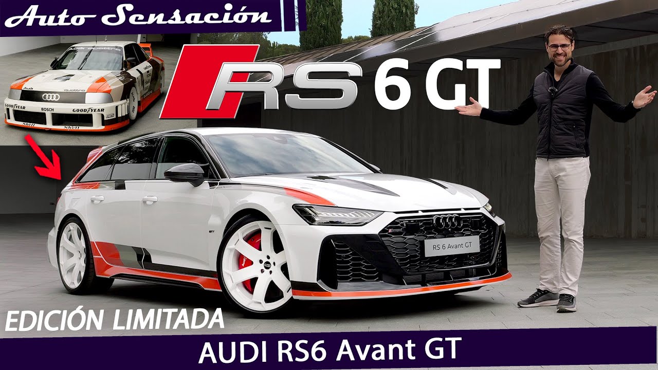 Audi RS6 Avant GT El RS6 más exclusivo y brutal | Presentación final del V8