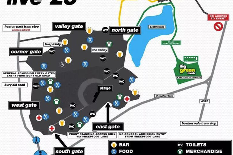 Price of a pint for Heaton Park Oasis shows this weekend confirmed