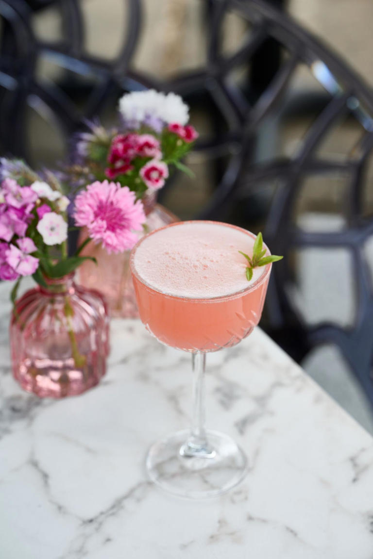 Uncover the culinary wonders of Fischer's summer terrace menu