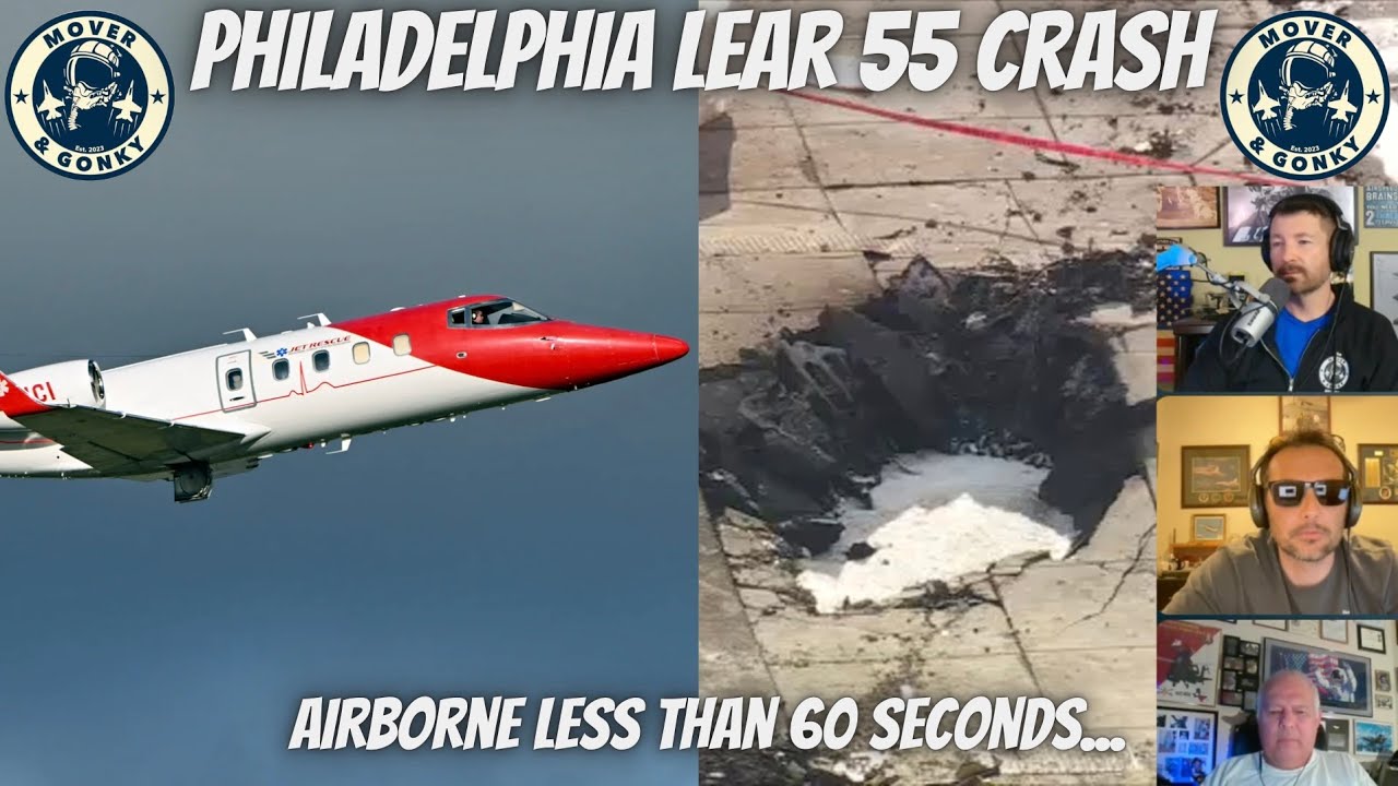 Lear 55 Down in Philadelphia: Timeline, Audio & Analysis