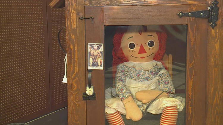 Infamous 'Annabelle' doll to visit Gettysburg this weekend