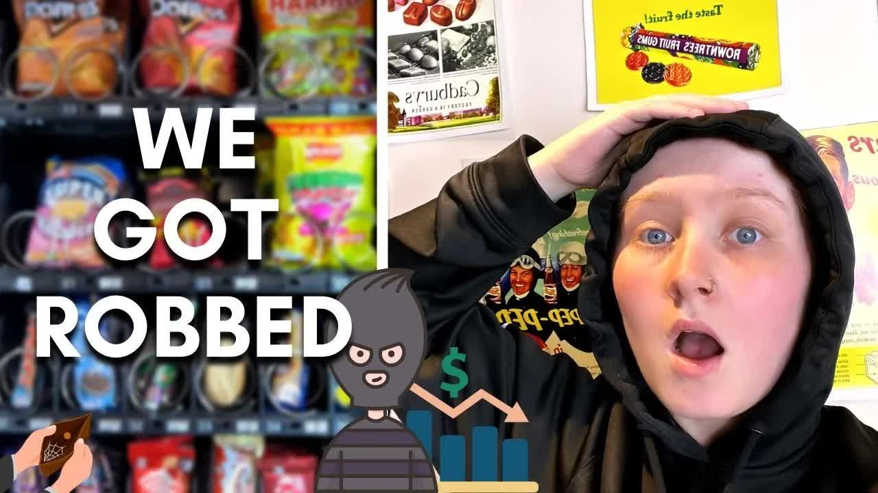 My vending machine got robbed!