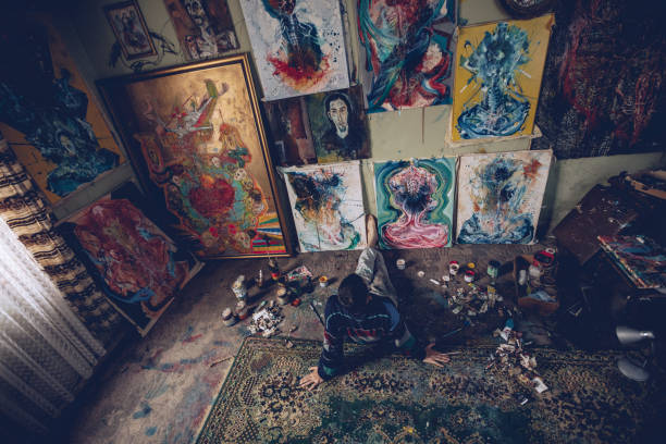 Essayez de ne pas vous laisser hypnotiser par ces portraits en points