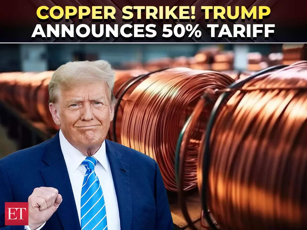 ‘Will reverse Biden's damage’: Trump slaps 50% copper tariff effective ...