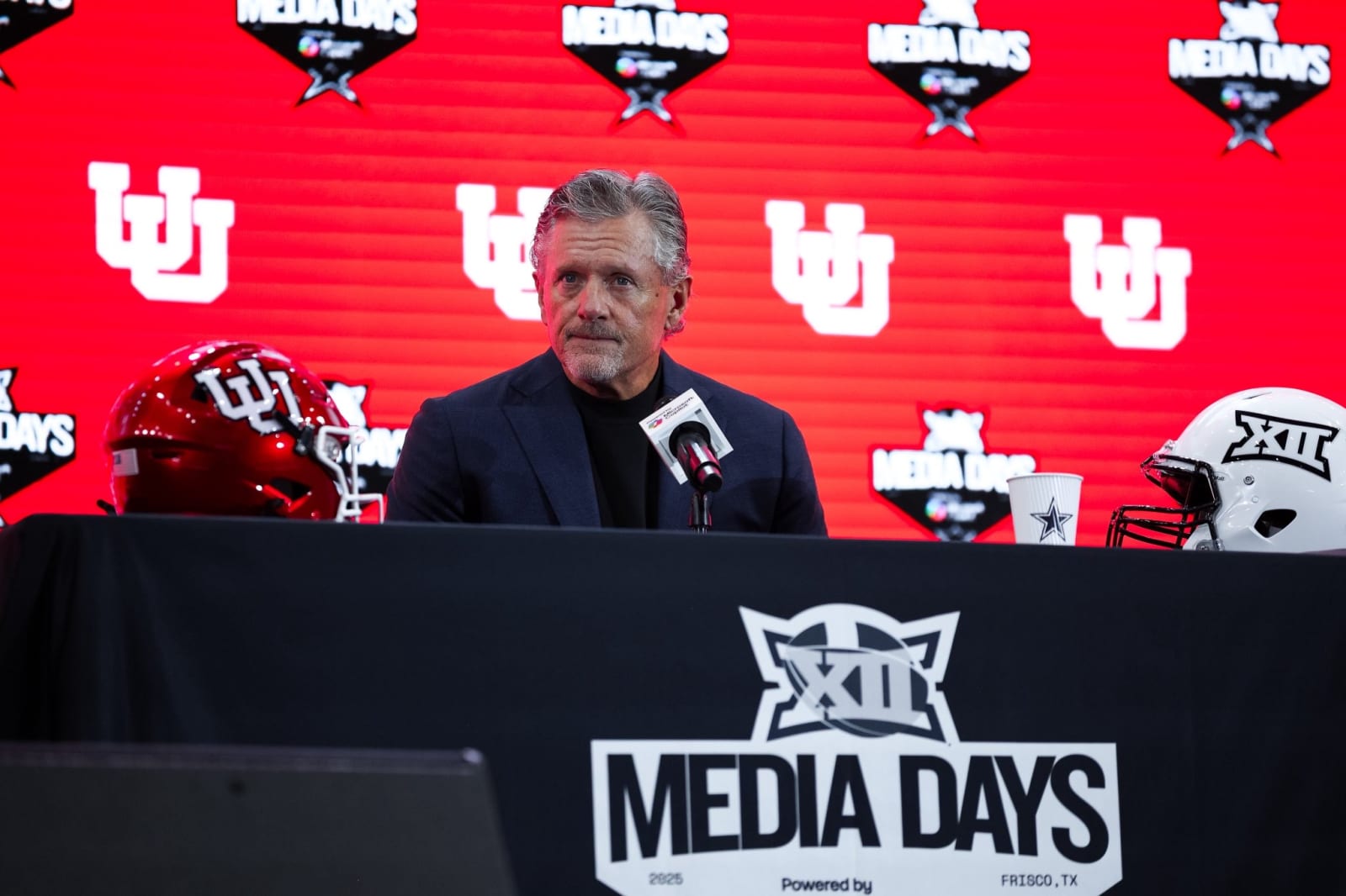Big 12 Media Day: Utah’s Kyle Whittingham Optimistic for 2025 Season
