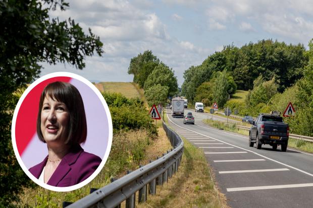 Chancellor of the Exchequer Rachel Reeves sets out promises for A66 ...