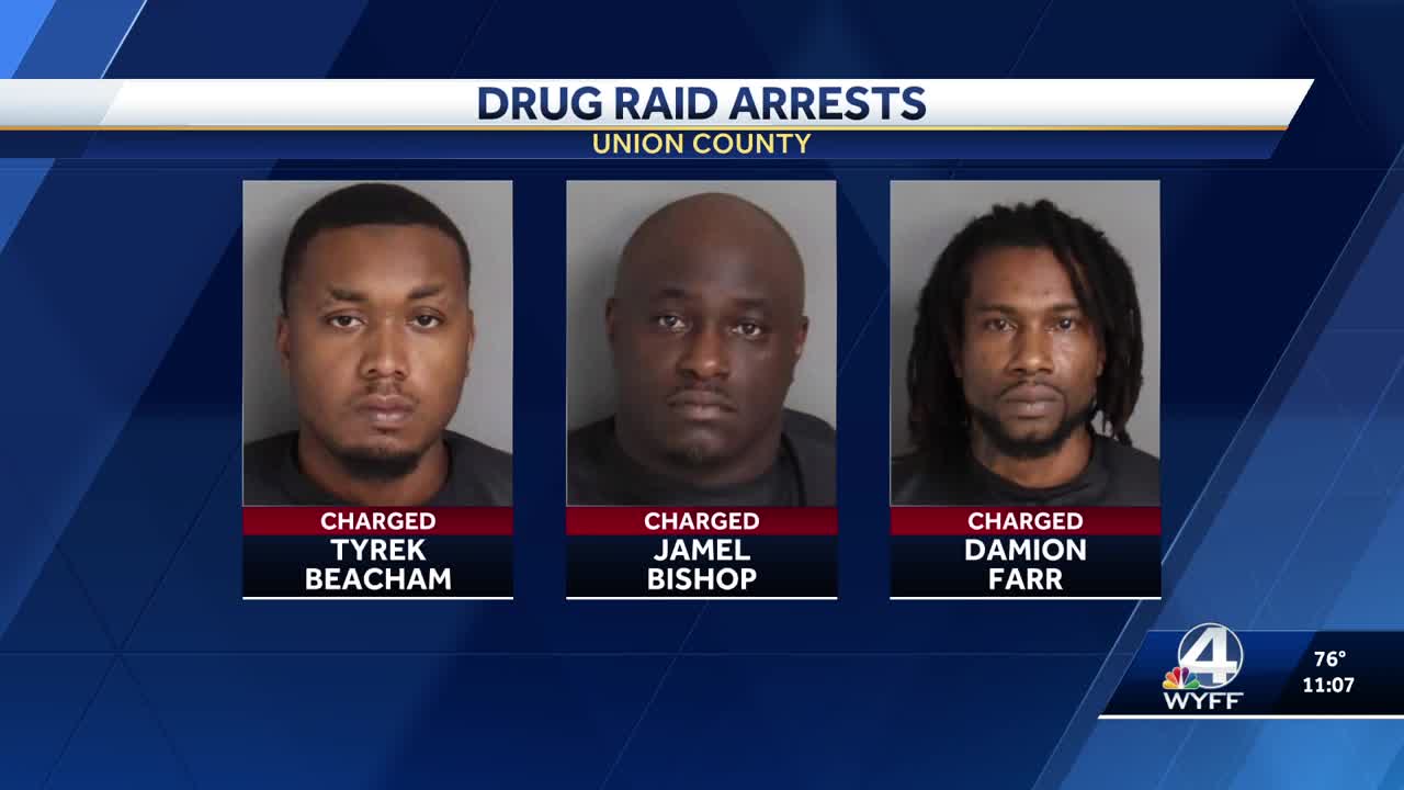 Deputies seize massive fentanyl stash, firearms in South Carolina drug raid