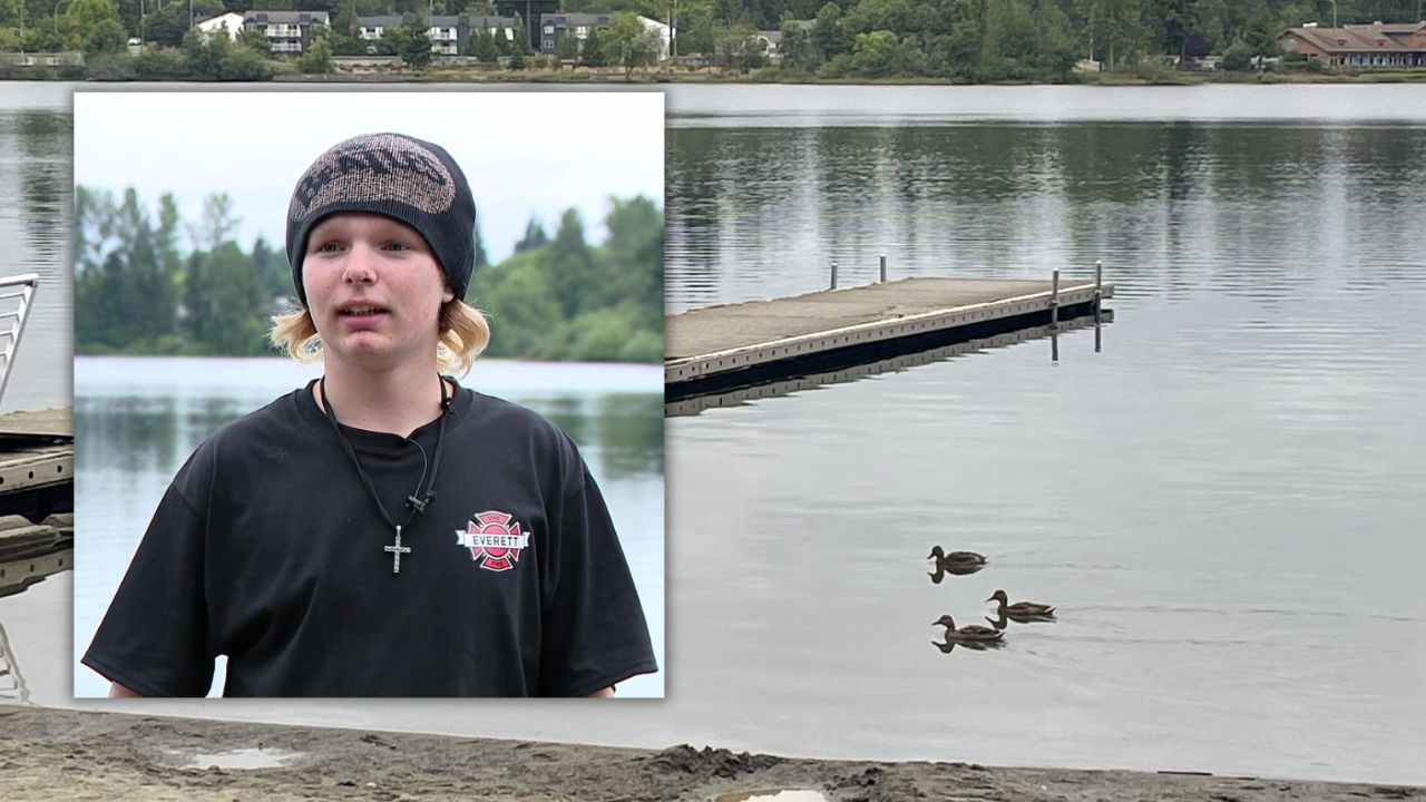 13-year-old hailed as hero for saving boy from drowning in Everett, WA ...
