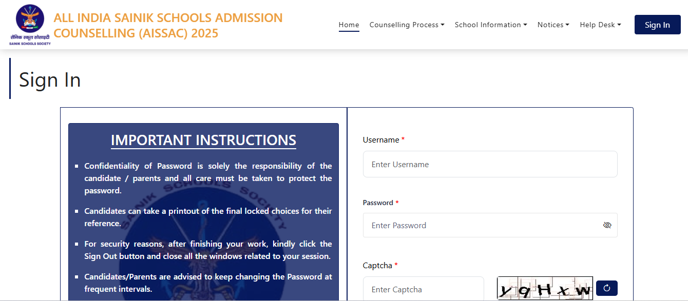 AISSEE seat allotment result 2025 released at pesa.ncog.gov.in: Direct ...