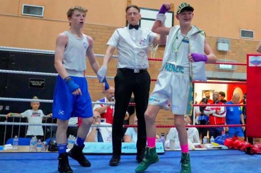 White Rose juniors impress in Midlands Box Cup event