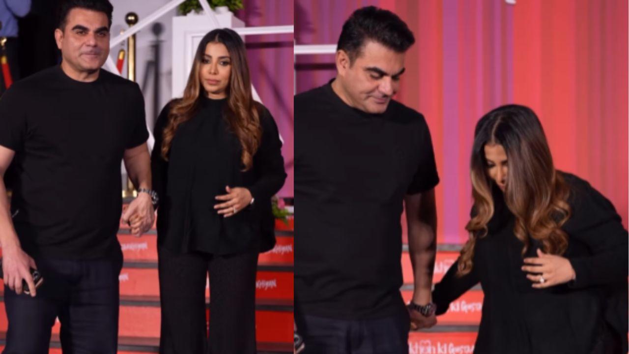 Parents-to-be Arbaaz and Sshura`s all things adorable moment