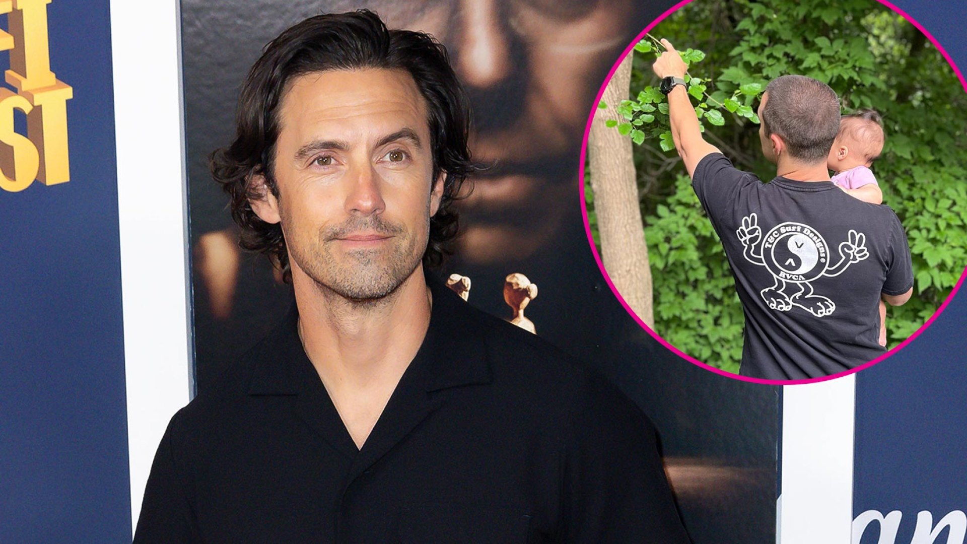 Milo Ventimiglia Cuddles Infant Daughter Ke'ala in Rare Family Photo