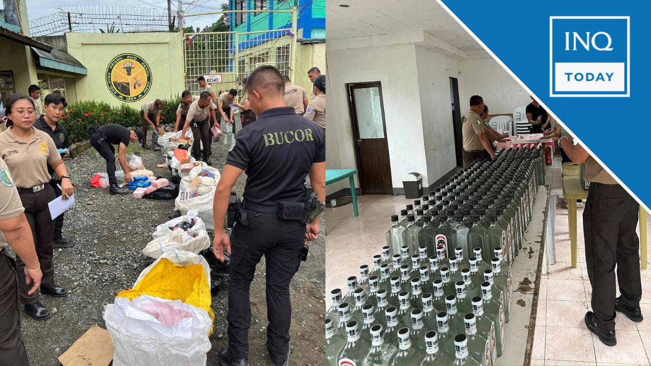 Alcohol, tobacco smuggling busted at BuCor prison | INQToday