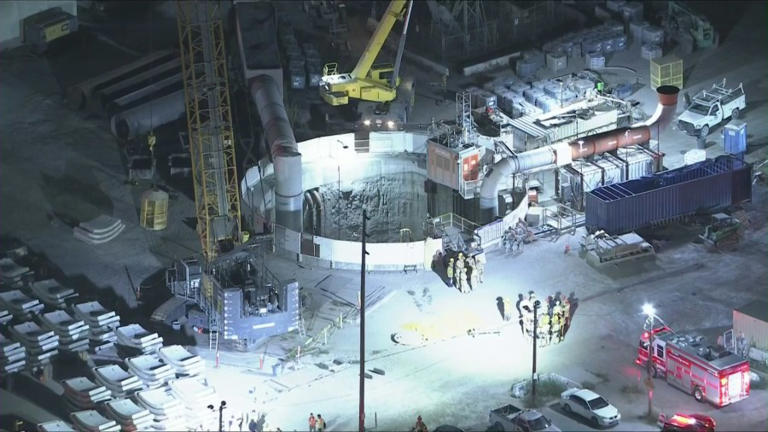31 workers rescued from collapsed tunnel in Los Angeles