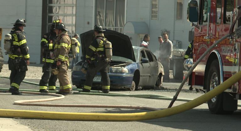 Cars on fire: Smoke seen throughout downtown Grand Junction