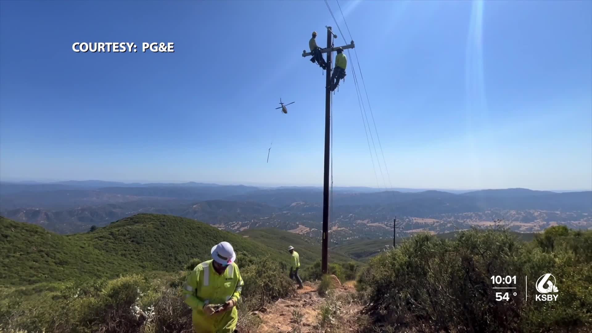 A project by PG&E aims to reduce outages and wildfires in North SLO County