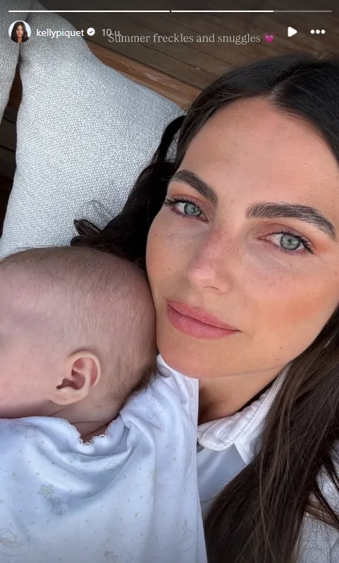 Kelly Piquet shares sweet selfie with Max Verstappen's daughter Lily
