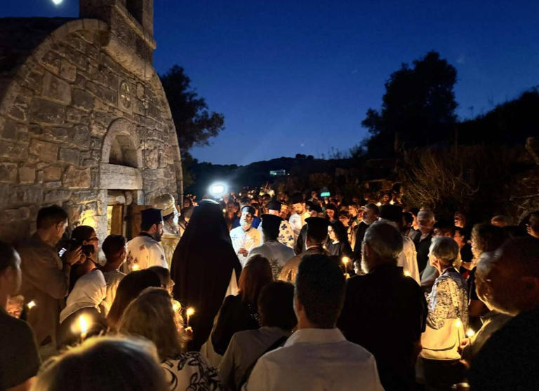 Ρέθυμνο: Συγκίνηση στα εγκαίνια εκκλησίας που ανεγέρθηκε στη μνήμη του ...