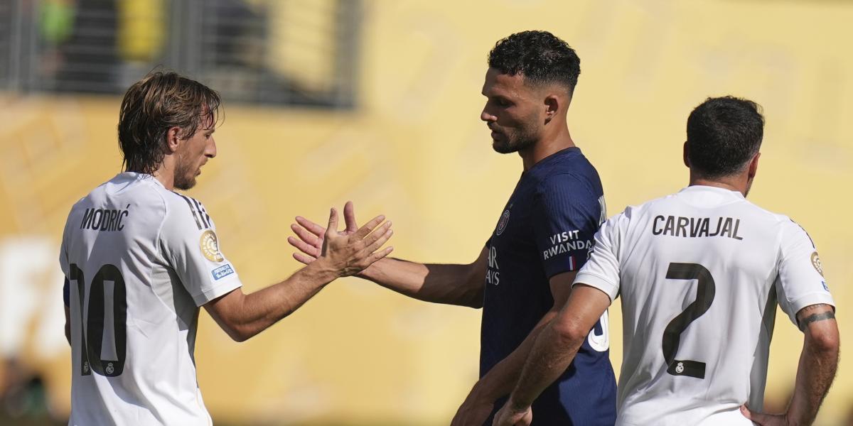 La cariñosa despedida de Luis Enrique a Modric