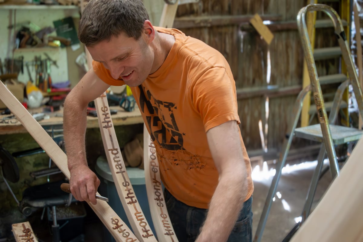 Sycamore Gap tree trunk installation to go on display
