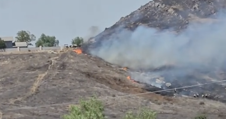 Juniper Fire Scorches 700 Acres in Riverside County