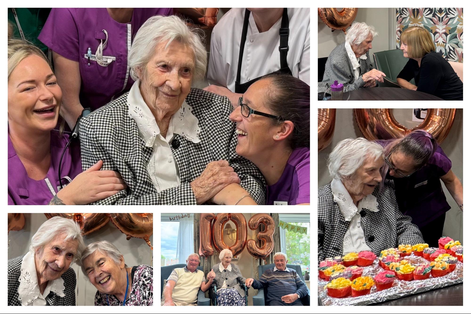 ‘Red wine and fresh air’ – 103-year-old Harborough centenarian shares ...