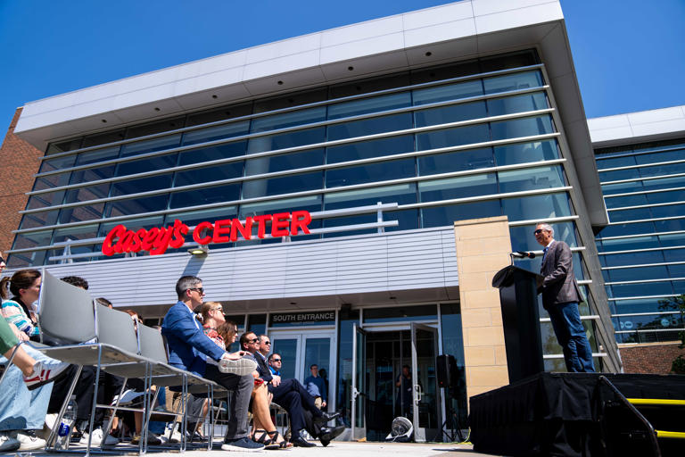 Casey's CEO celebrates renaming of Des Moines arena, talks company growth