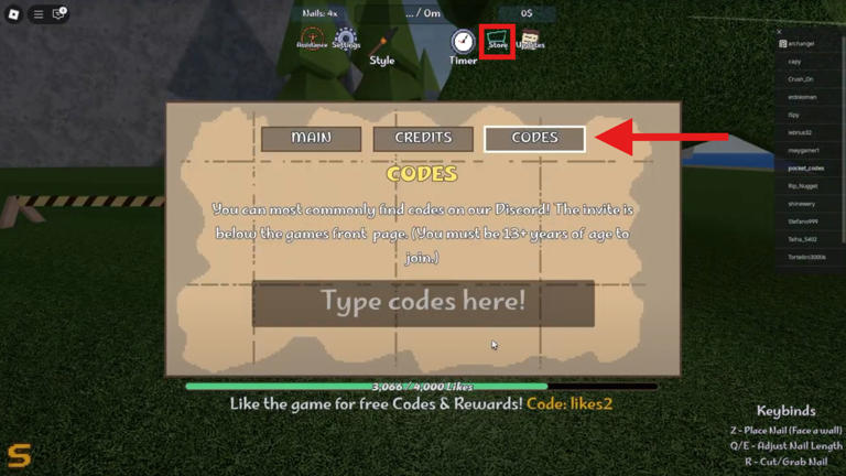 Roblox climbing game codes (December 2025)