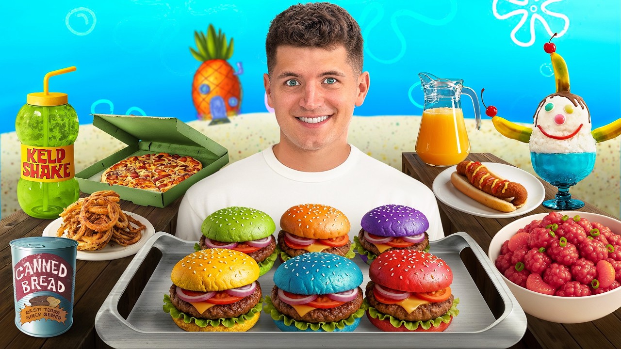 Making Every Iconic SpongeBob Dish