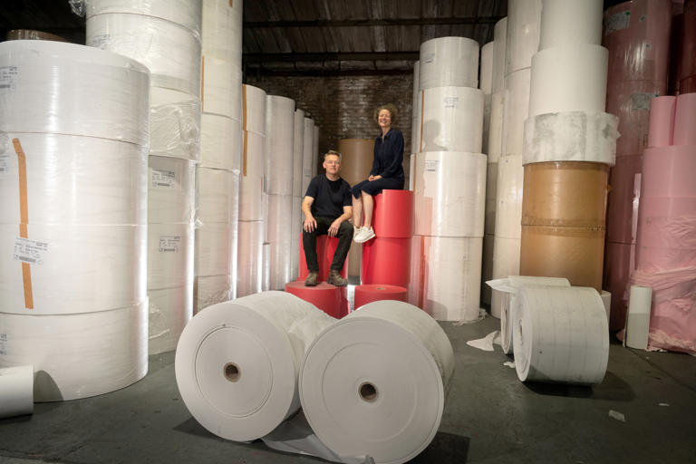 Roach Bridge Mill: Preston's oldest working paper mill still rolling "old dinosaur" printing ...