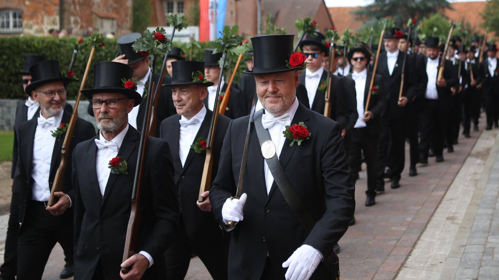 Scheibenschießen in Drakenburg: Die schönsten Fotos vom Ausmarsch 2025