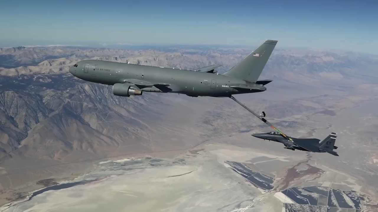 KC-46 Pegasus: Witness Aerial Refueling in Action!