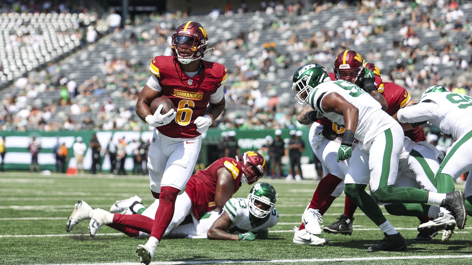 Washington Commanders 2nd year UDFA Spotlight: RB Michael Wiley, DT ...