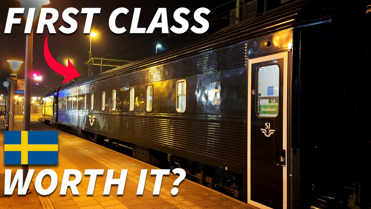 Is Sweden’s Sleeper Train Worth It? | Malmö to Stockholm Overnight: