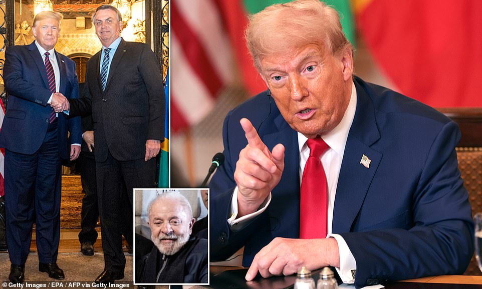 Trump imposes 50% tariffs on Brazil
