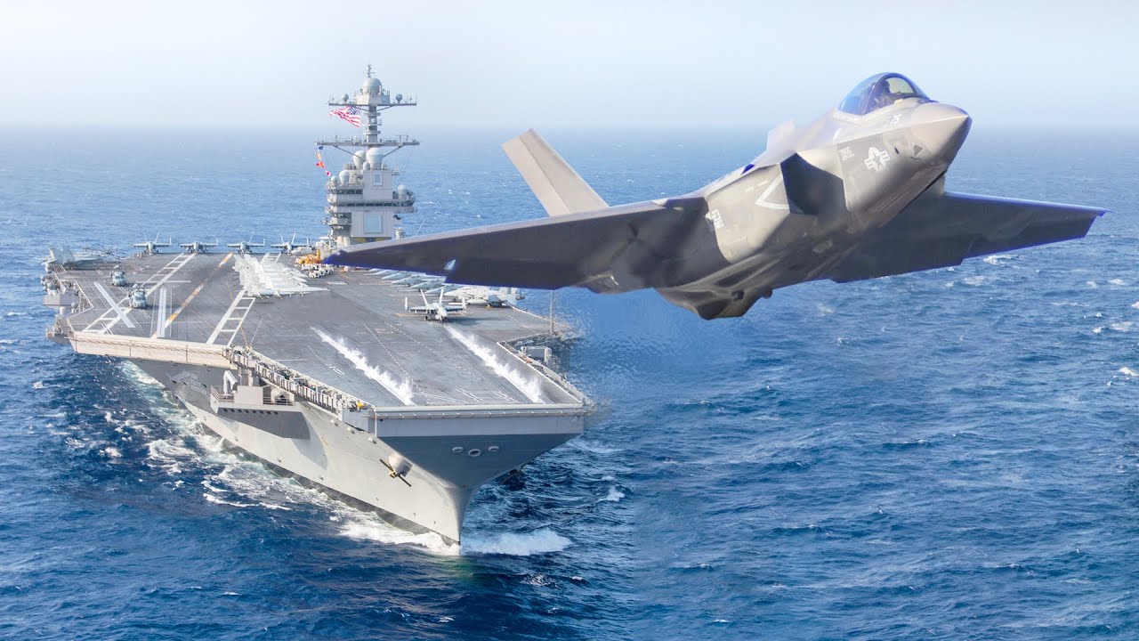 US F-35C Launches Off Carrier in Powerful Display of Force