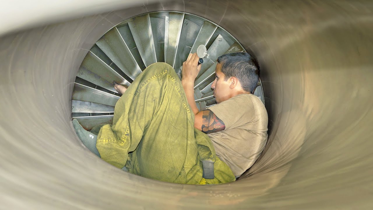 Exploring the risks of working on jet engines in the US Air Force