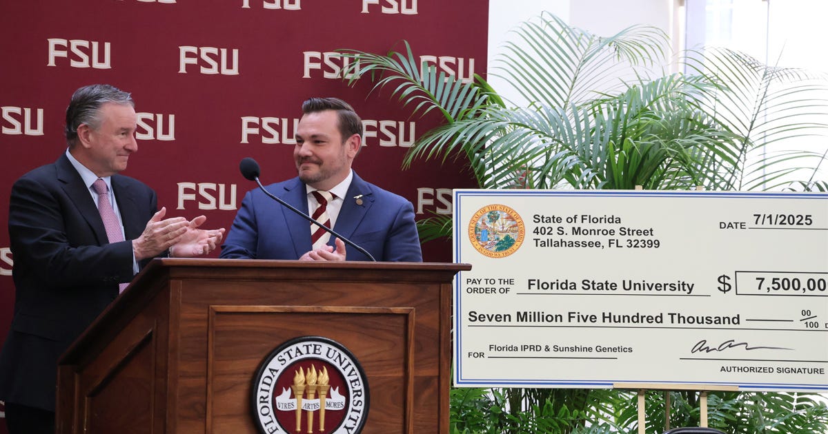 FSU, Florida Institute for Pediatric Rare Diseases launch new 'Sunshine ...