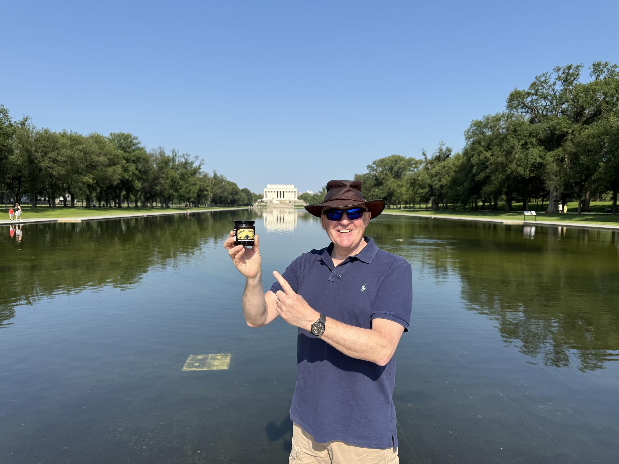 Alastair’s great taste marked in Washington on American Independence