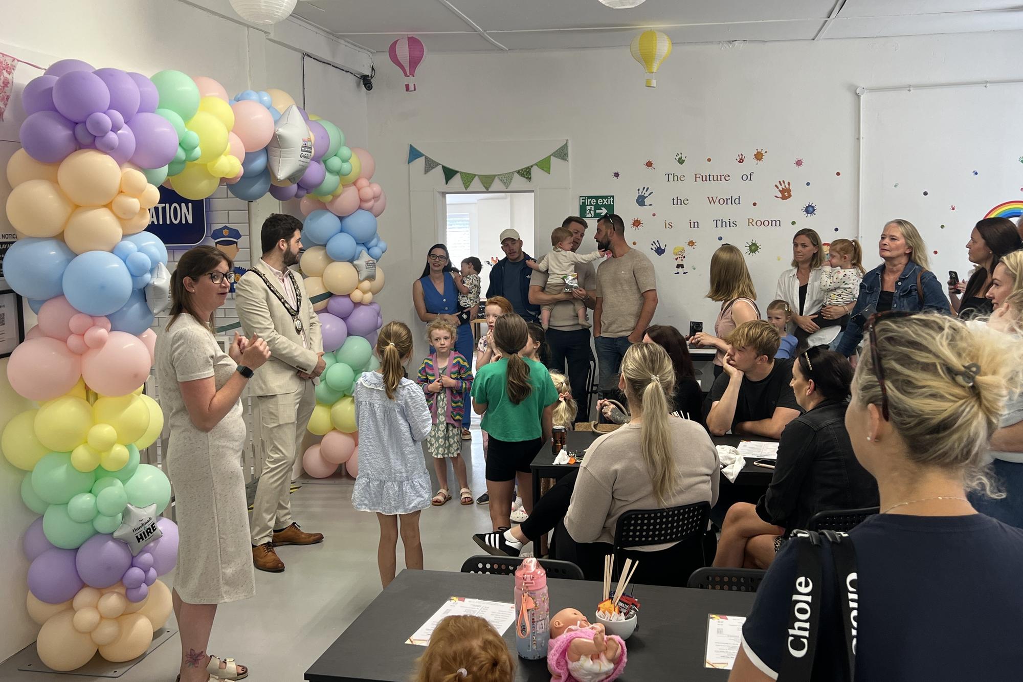 In photos: new role play centre and mini-village where children can ...