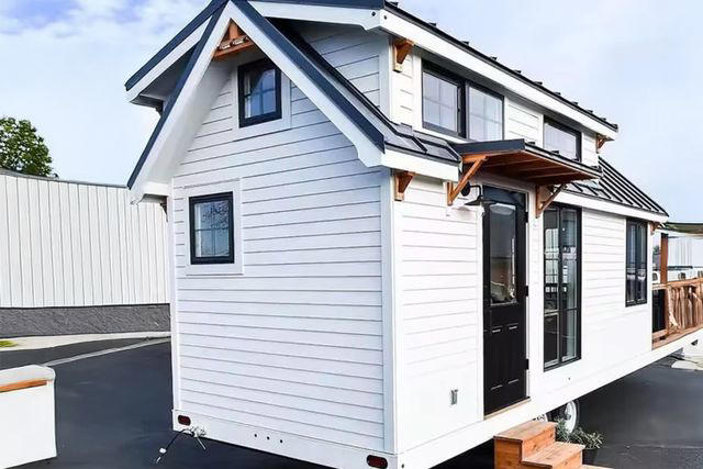 This Amazon Tiny House Has an Idyllic Covered Porch—and It's Cheaper ...