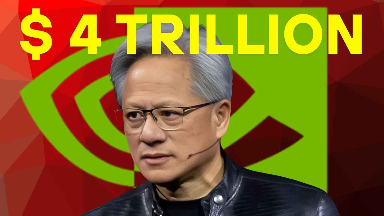 NVIDIA becomes first company ever to hit $4 trillion mark, spurred by AI