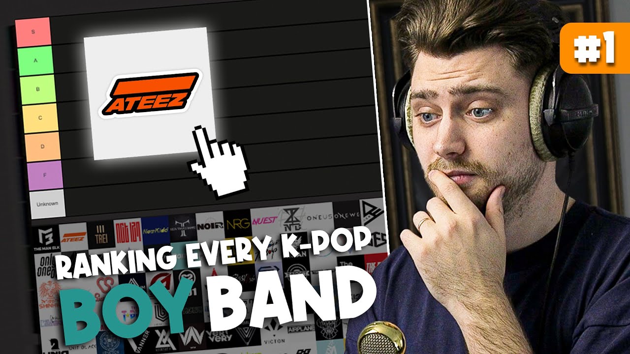 Ranking every K-Pop Boy Band EVER Part. 1 The Man BLK, Ateez, TREI ...